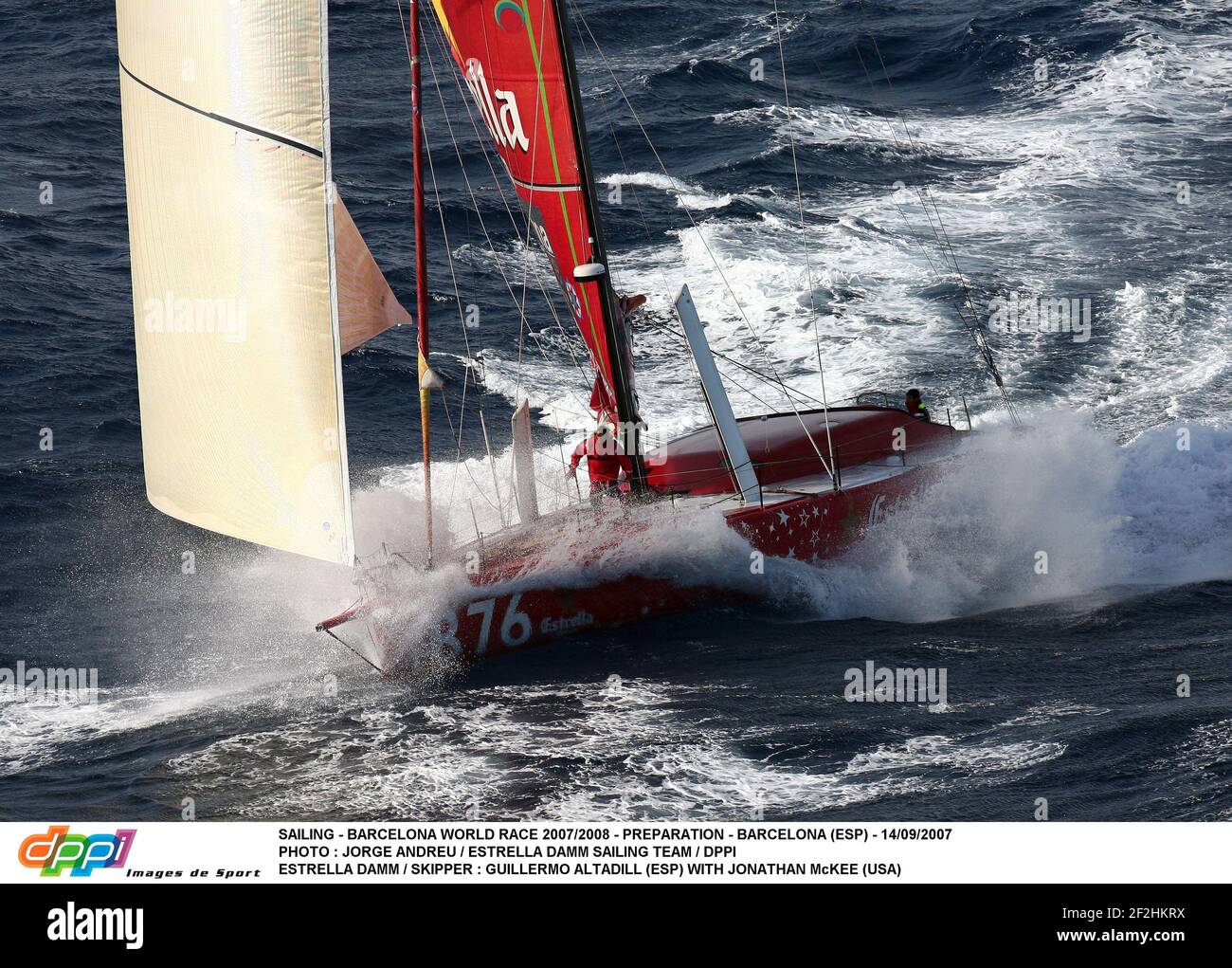 SAILING - BARCELONA WORLD RACE 2007/2008 - PREPARATION - BARCELONA (ESP ...
