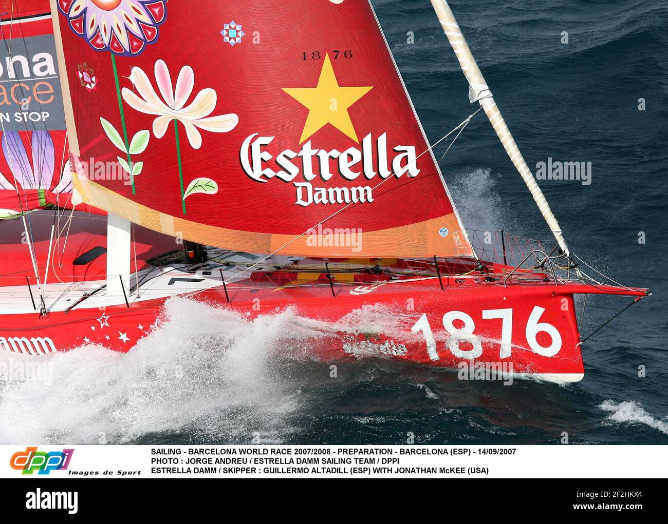 SAILING - BARCELONA WORLD RACE 2007/2008 - PREPARATION - BARCELONA (ESP ...