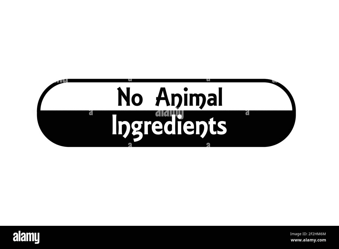 Natural ingredients label no Cut Out Stock Images & Pictures - Alamy