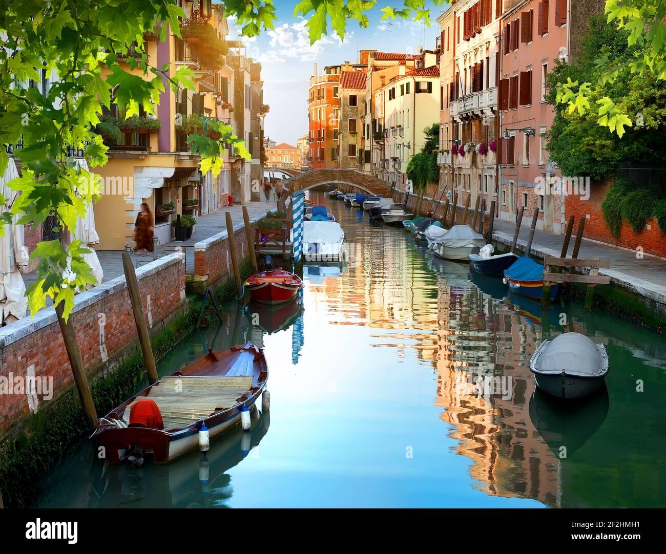 Narrow channel of water hi-res stock photography and images - Alamy