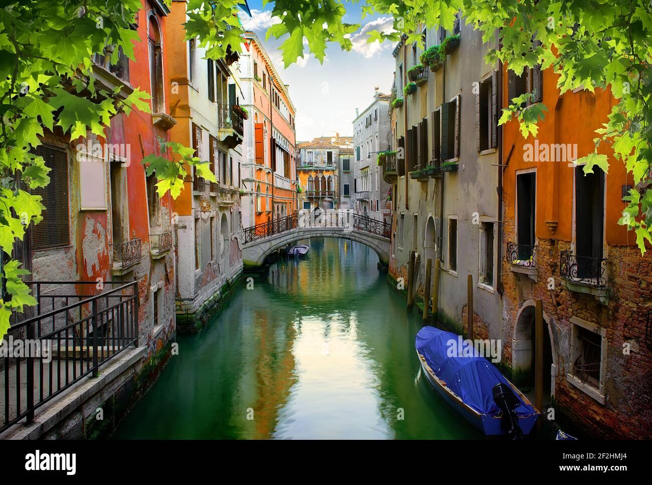 Beautiful venetian building hi-res stock photography and images - Alamy