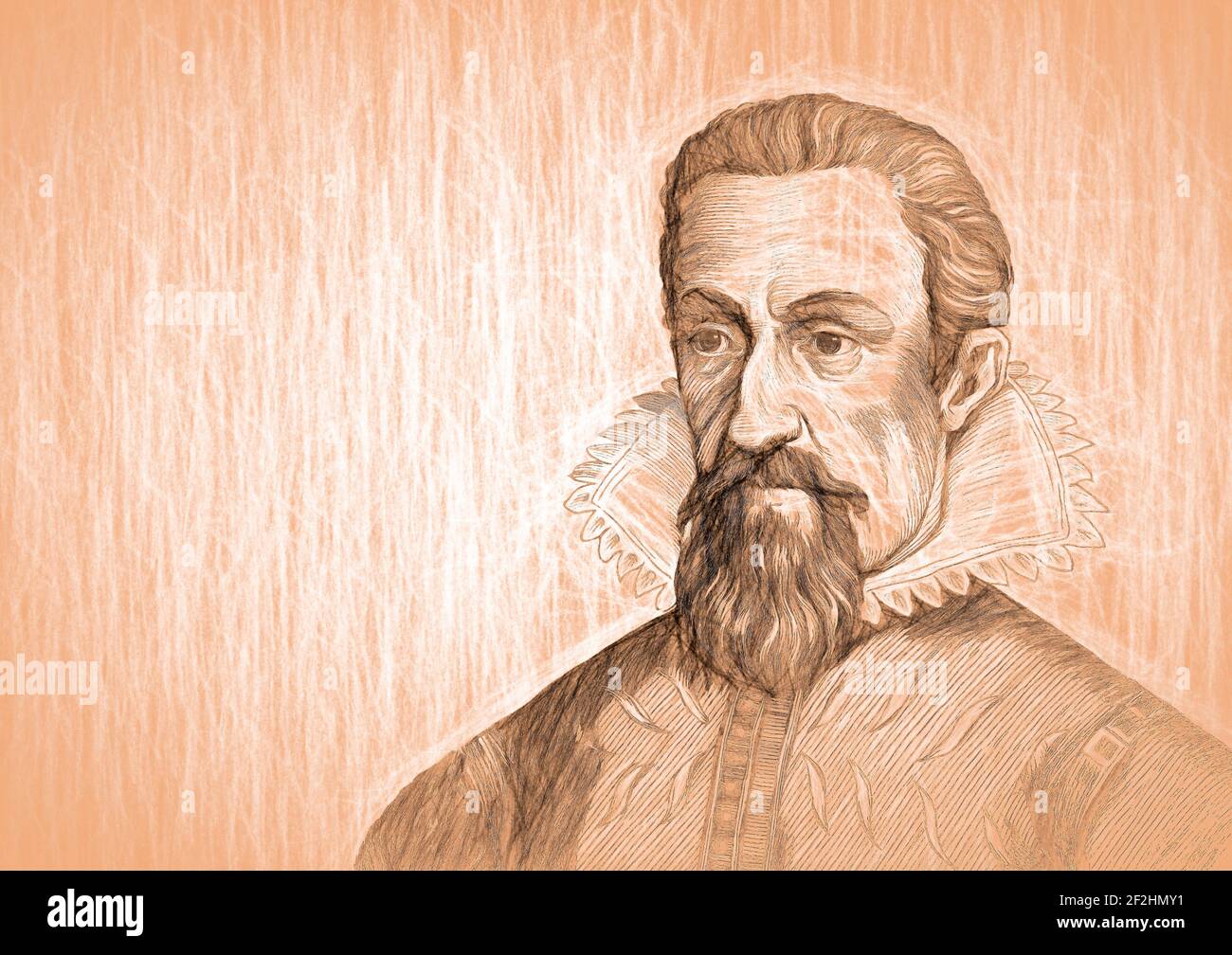 Johannes Kepler, 1571 - 1630, German philosopher, astronomer and ...