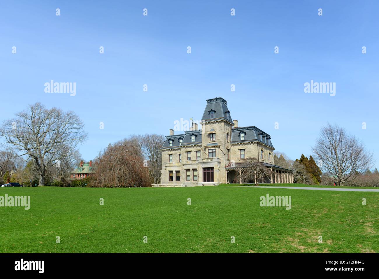 Chateau-Sur-Mer is a historic house with Chateau style at Newport ...