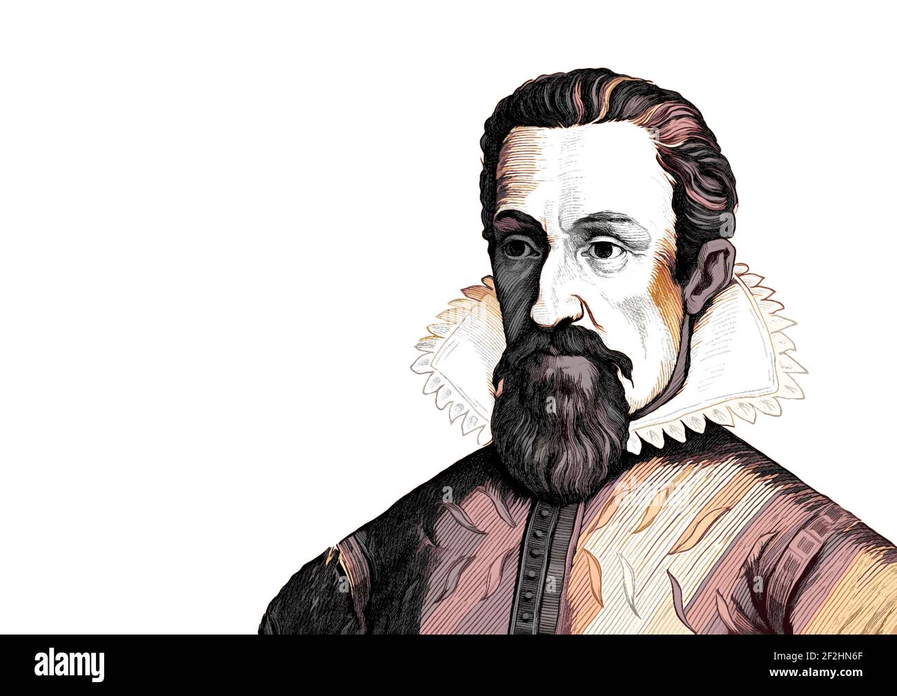 Johannes Kepler, 1571 - 1630, German philosopher, astronomer and ...