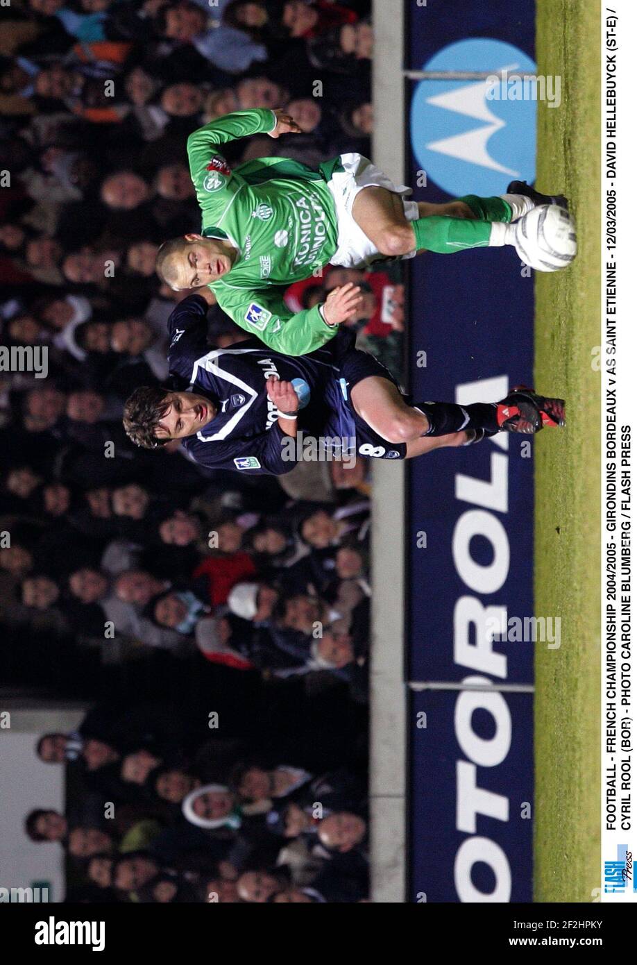 FOOTBALL - FRENCH CHAMPIONSHIP 2004/2005 - GIRONDINS BORDEAUX v AS ...