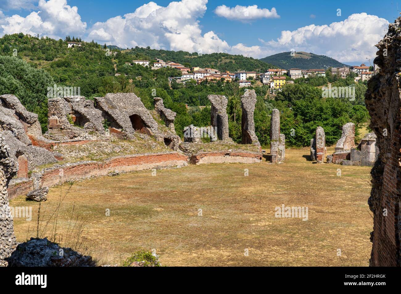 The Roman amphitheater of Amiternum was the main amphitheater of the ...