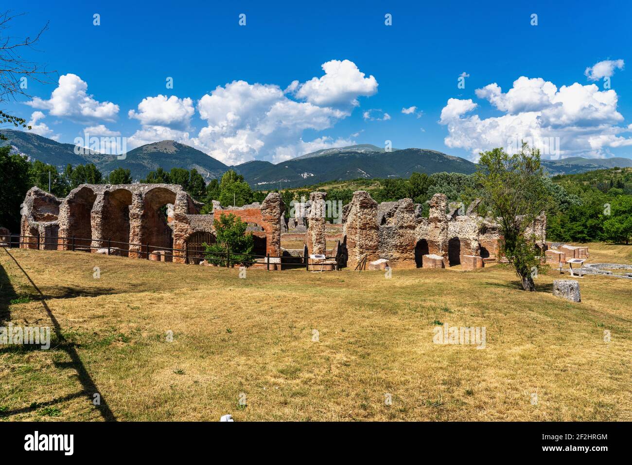 The Roman amphitheater of Amiternum was the main amphitheater of the ...