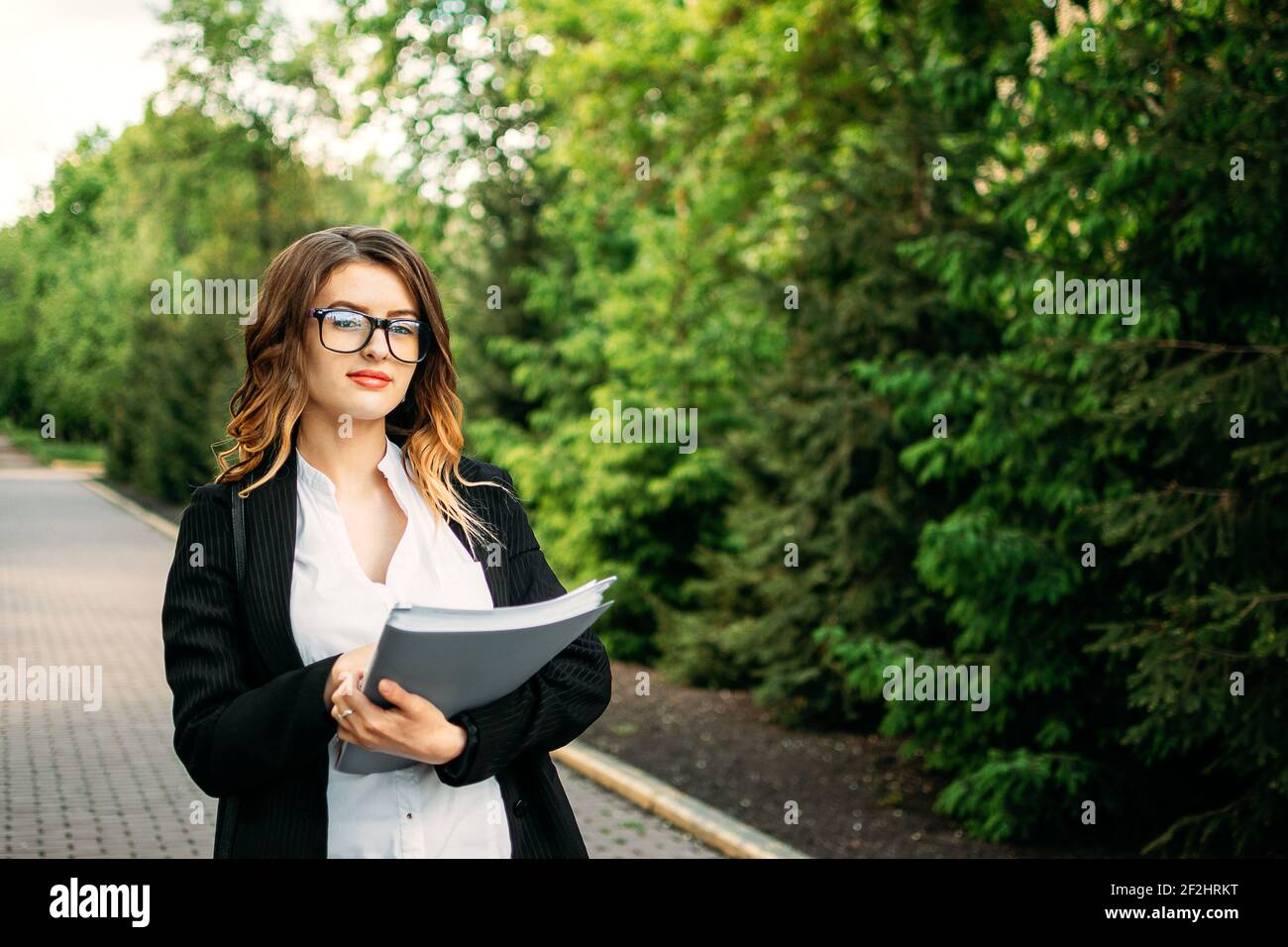 Young business professionals, gen z woman working, first job, interns ...