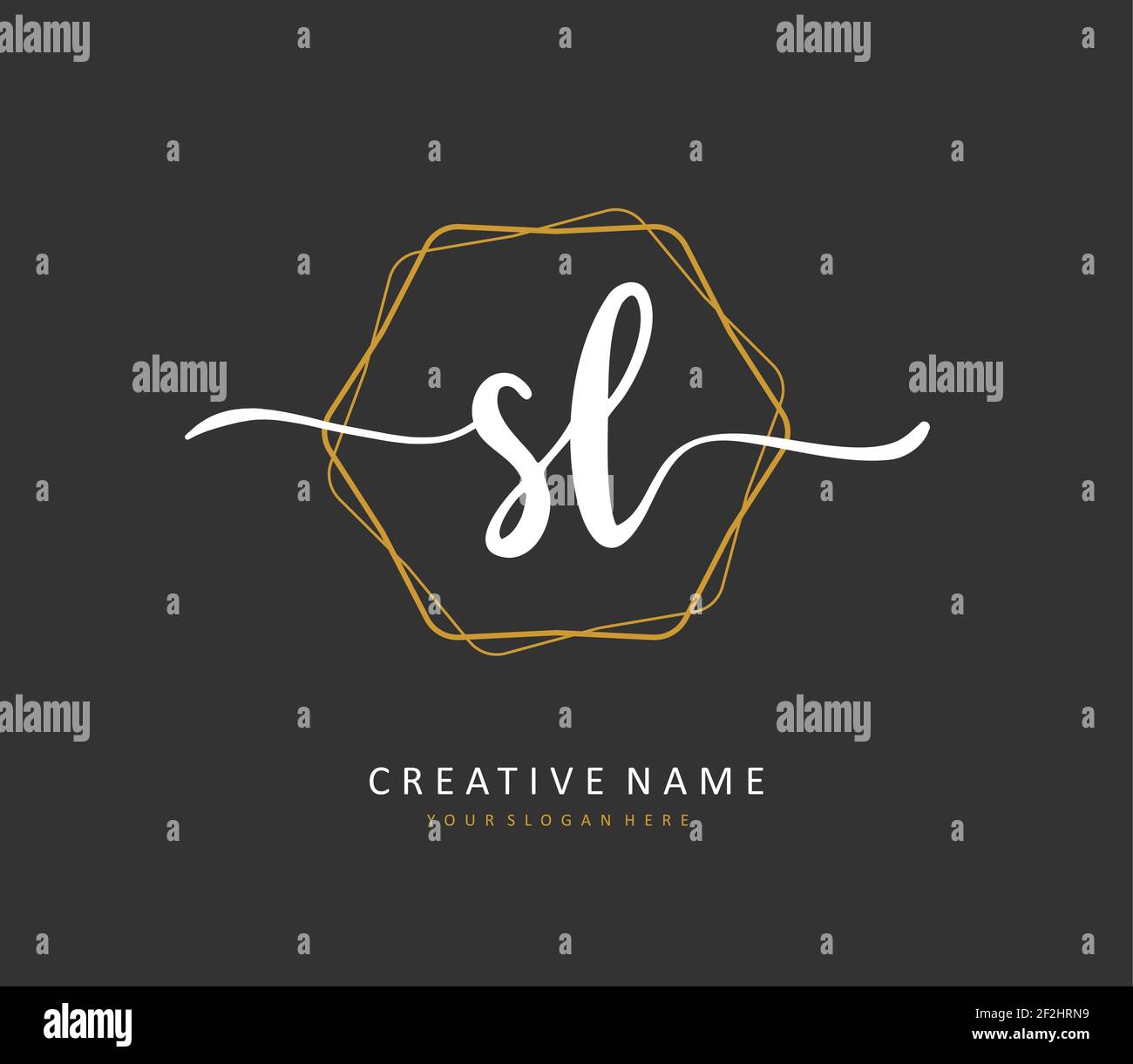 Sl letter Stock Vector Images - Alamy