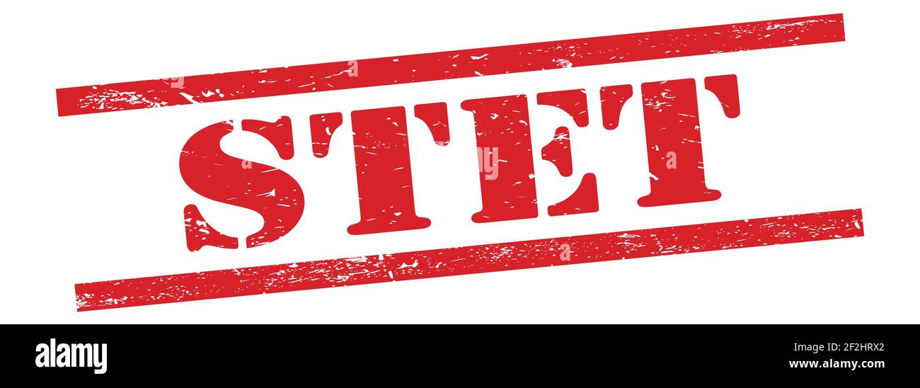 Stet stamp hi-res stock photography and images - Alamy