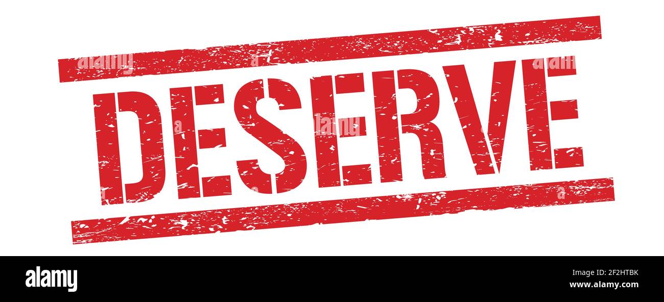 Deserve stamp hi-res stock photography and images - Alamy