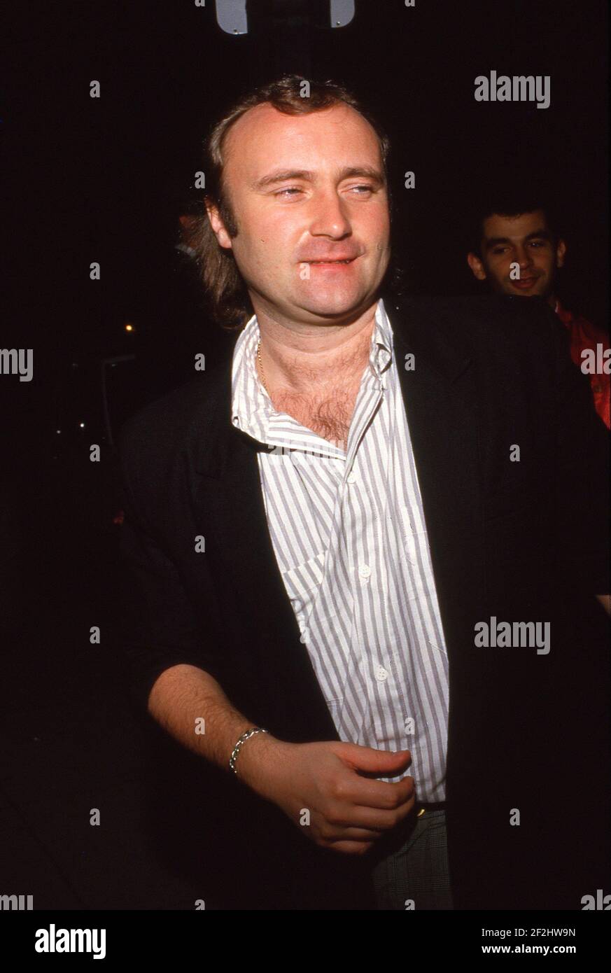LOS ANGELES, CA - FEBRUARY 25: Phil Collins at the Atlantic Records ...