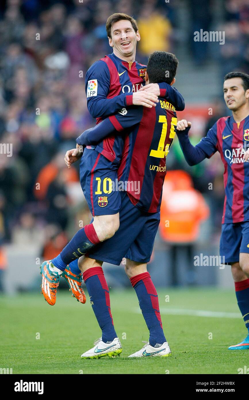 Marc Bartra And Neymar