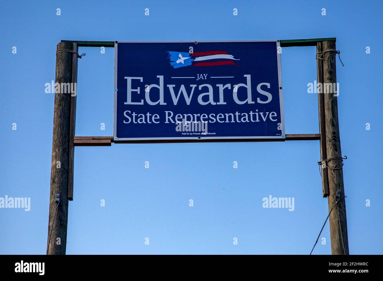 The Jay Edwards, Ohio State Representative sign off of route 33 in ...