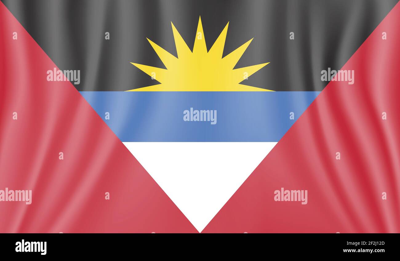 Grunge texture Antigua and Barbuda country flag national symbol ...