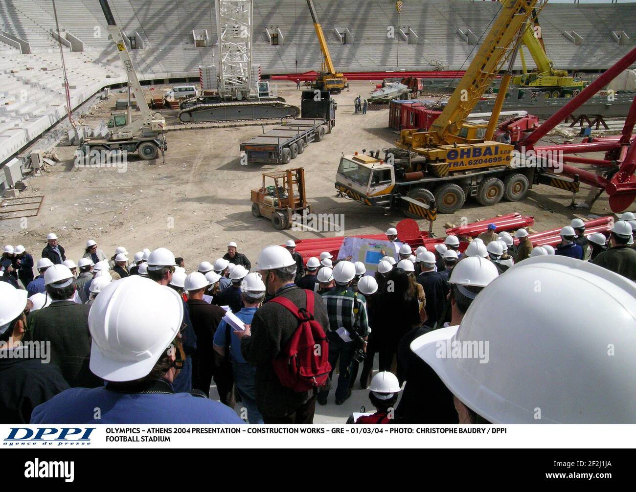OLYMPICS - ATHENS 2004 PRESENTATION - CONSTRUCTION WORKS - GRE - 01/03 ...