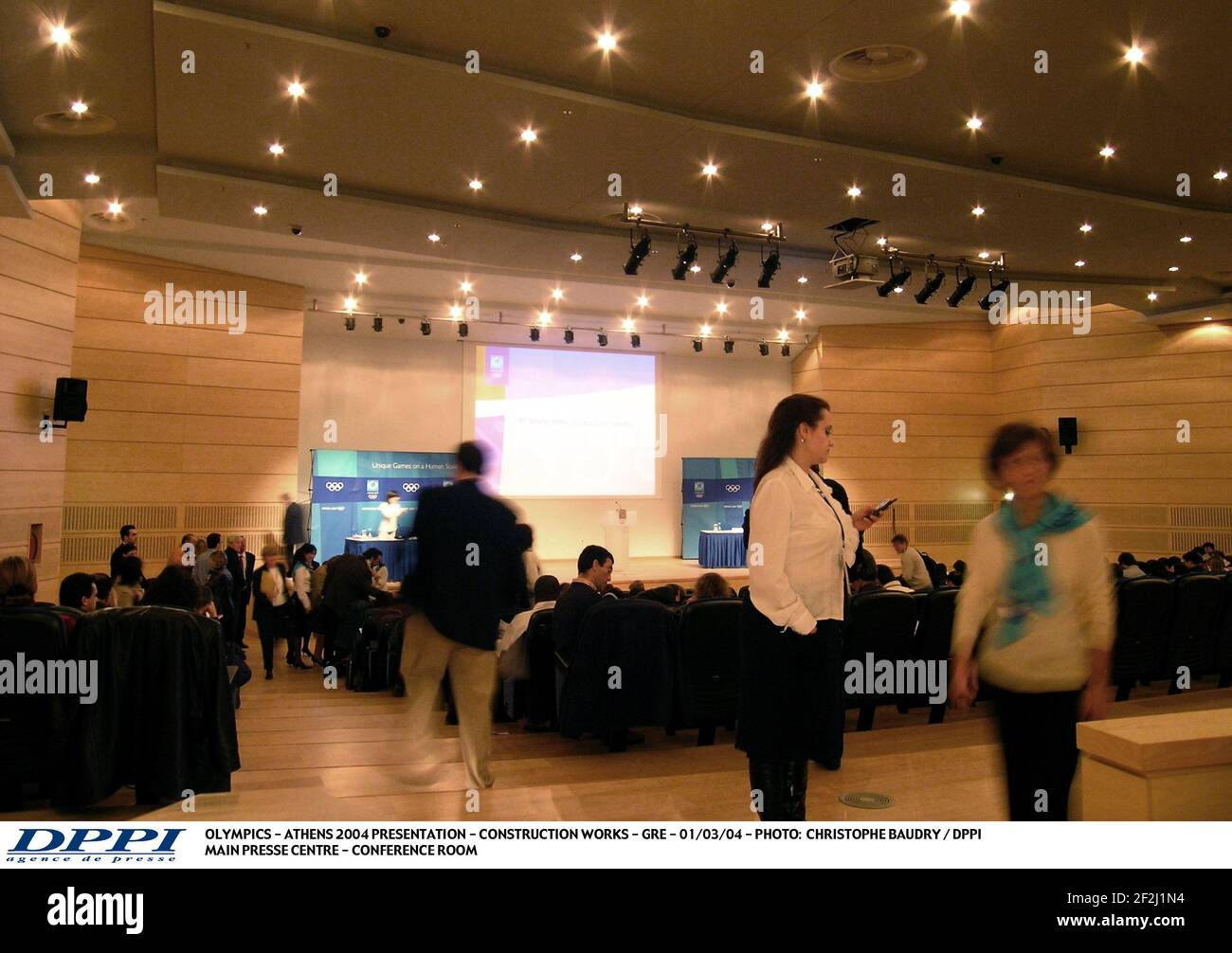 OLYMPICS - ATHENS 2004 PRESENTATION - CONSTRUCTION WORKS - GRE - 01/03 ...