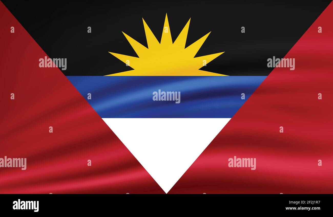 Grunge texture Antigua and Barbuda country flag national symbol ...
