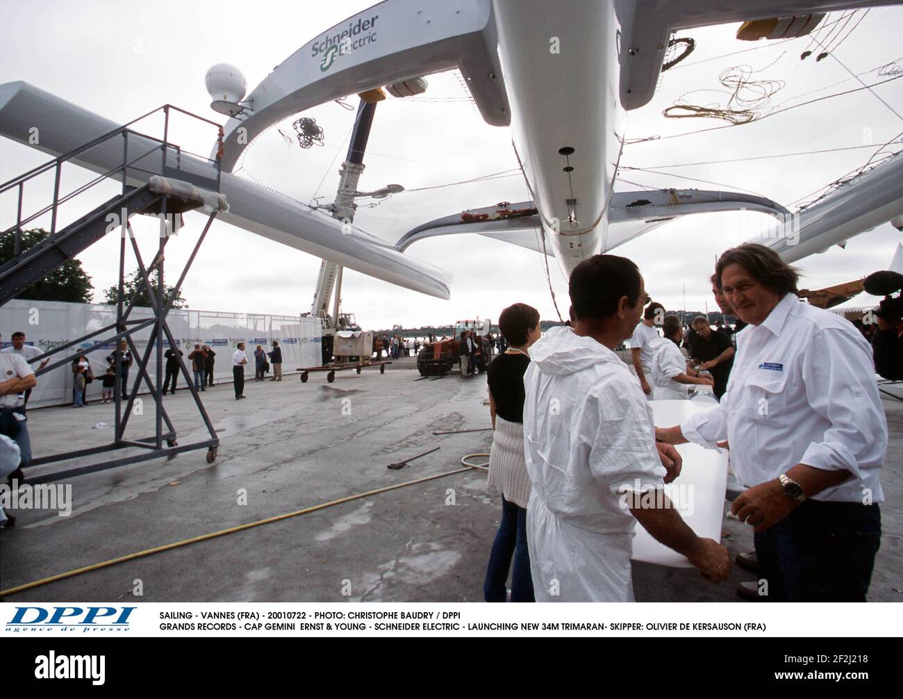 SAILING - VANNES (FRA) - 20010722 - PHOTO: CHRISTOPHE BAUDRY / DPPI ...