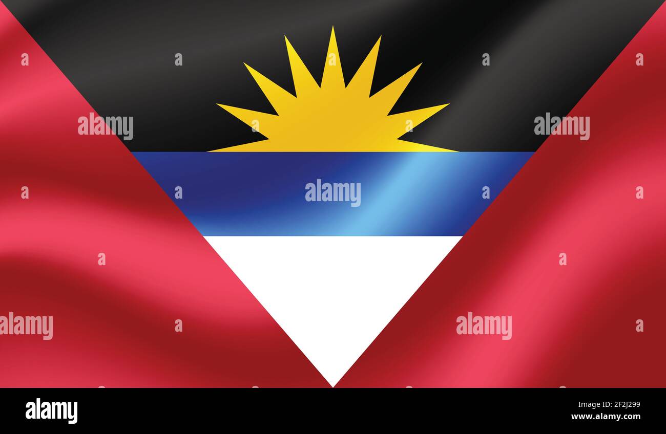 Grunge texture Antigua and Barbuda country flag national symbol ...