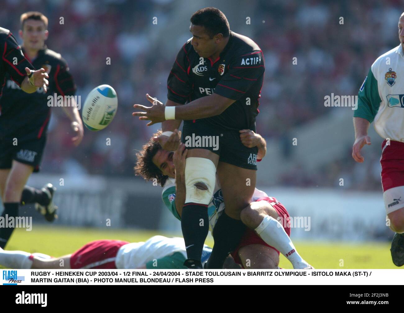 RUGBY - HEINEKEN CUP 2003/04 - 1/2 FINAL - 24/04/2004 - STADE ...