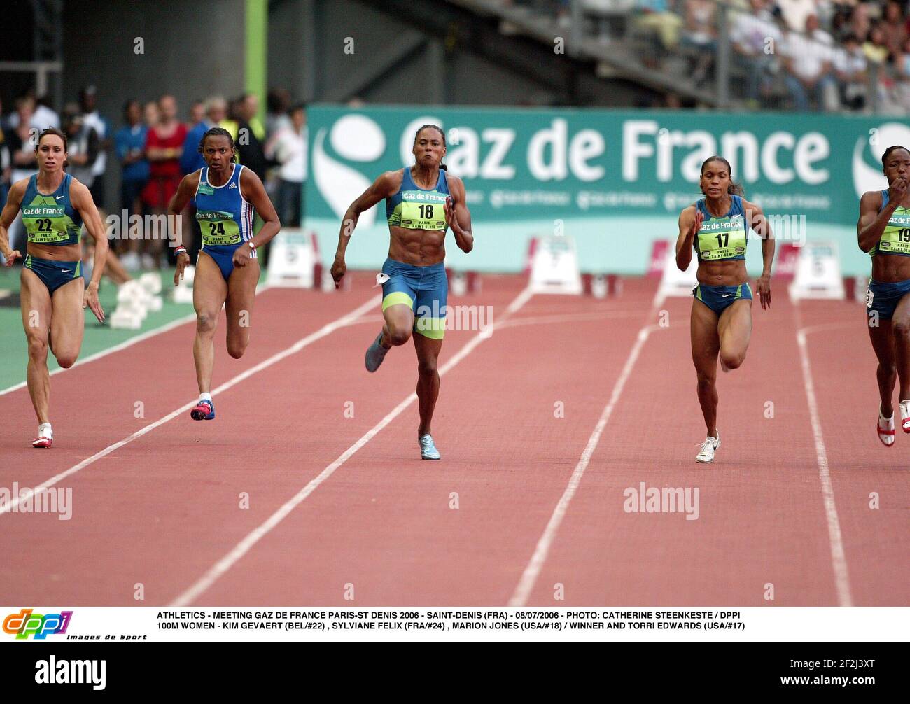 ATHLETICS - MEETING GAZ DE FRANCE PARIS-ST DENIS 2006 - SAINT-DENIS ...