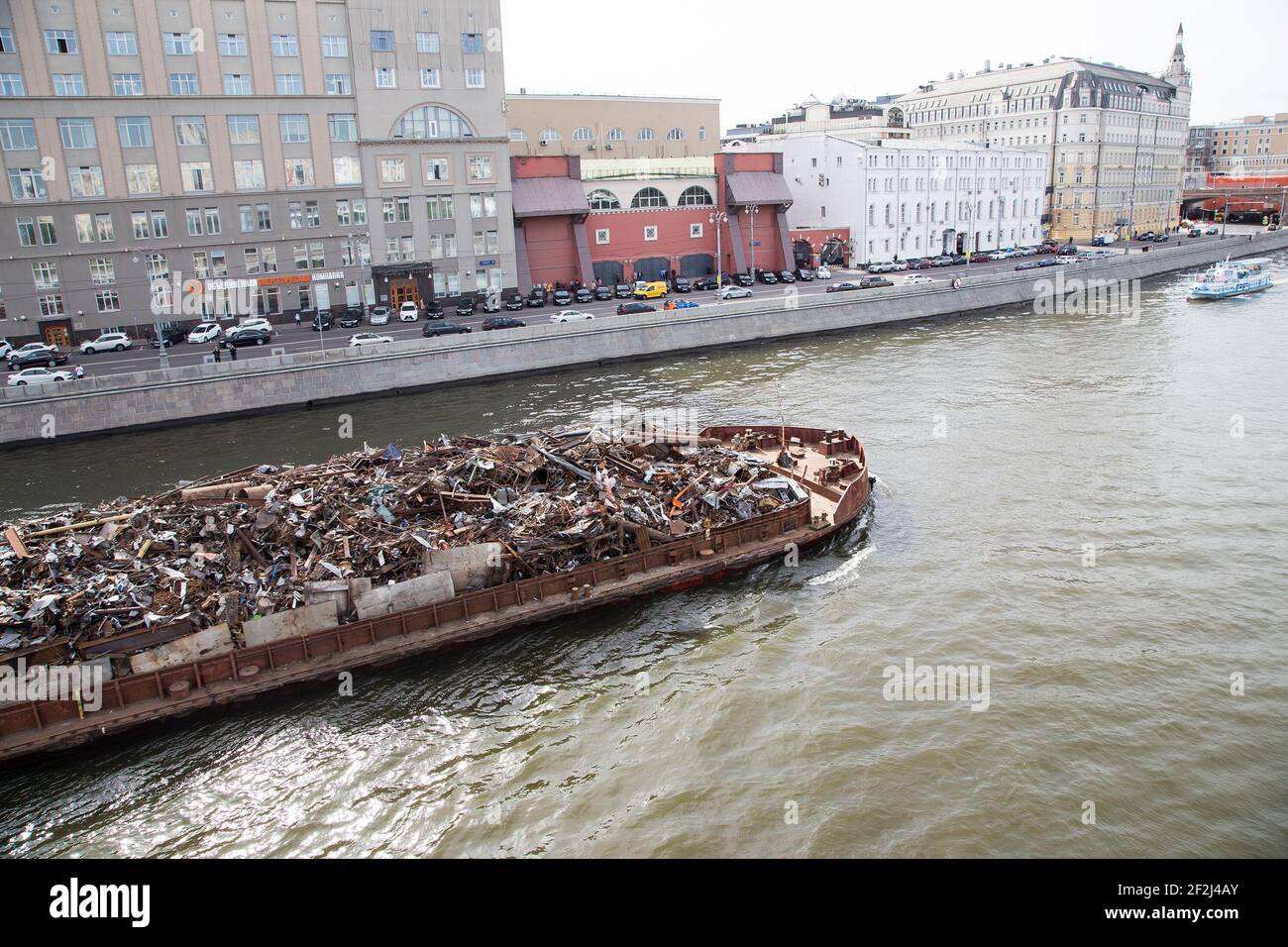 View of Moskva river near Red Square in Moscow, Russia Stock Photo - Alamy