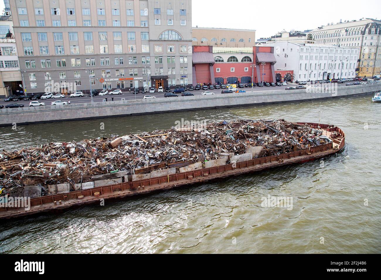 View of Moskva river near Red Square in Moscow, Russia Stock Photo - Alamy