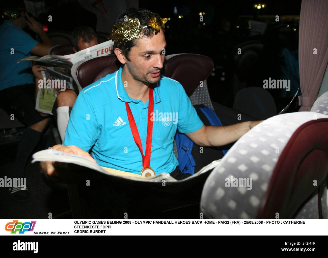 OLYMPIC GAMES BEIJING 2008 - OLYMPIC HANDBALL HEROES BACK HOME - PARIS ...