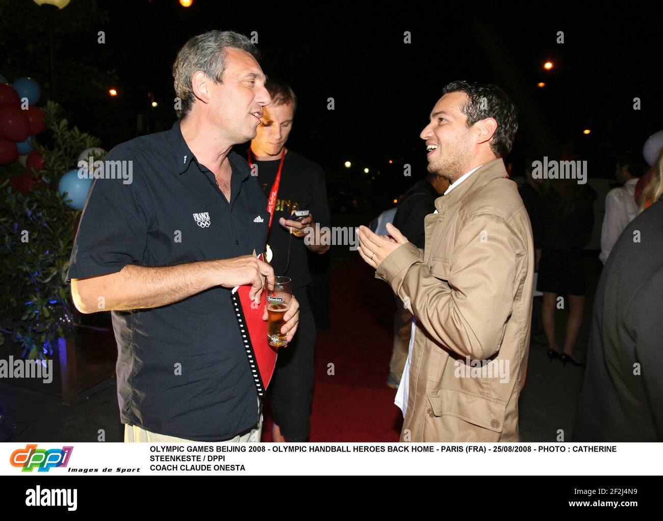 OLYMPIC GAMES BEIJING 2008 - OLYMPIC HANDBALL HEROES BACK HOME - PARIS ...