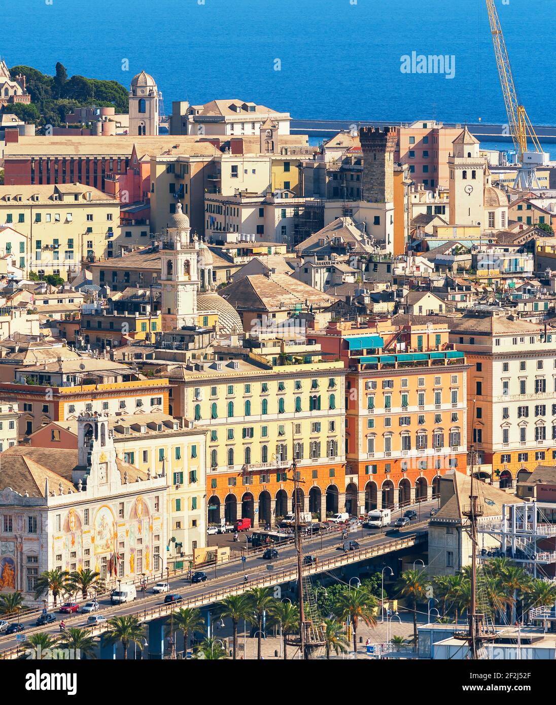 Genoa historic centre hi-res stock photography and images - Alamy