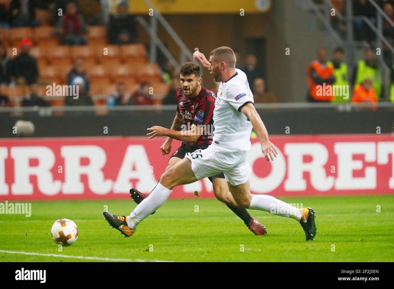 Patrick Cutrone of AC Milan during the UEFA Europa League, Group D ...