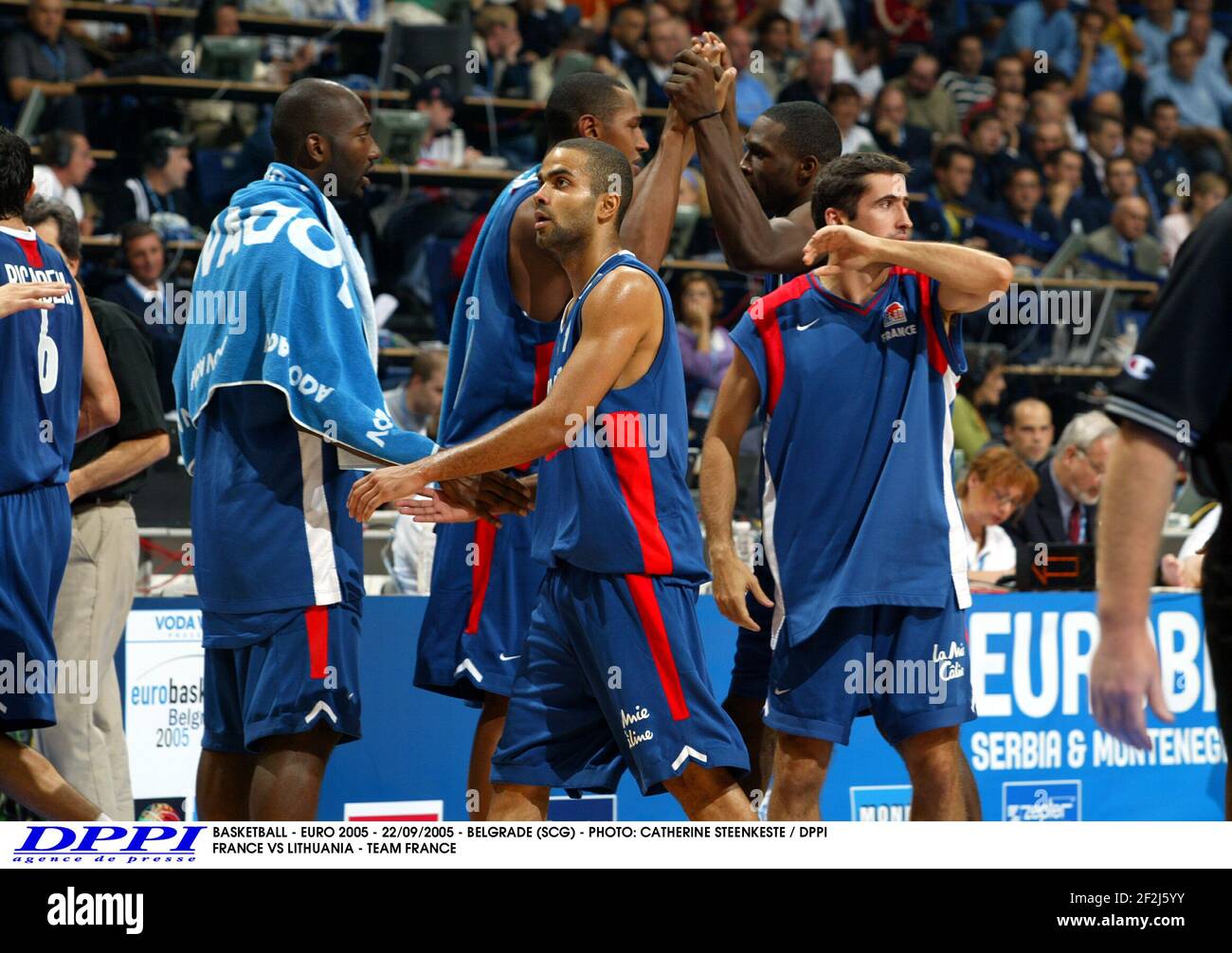 BASKETBALL - EURO 2005 - 22/09/2005 - BELGRADE (SCG) - PHOTO: CATHERINE ...