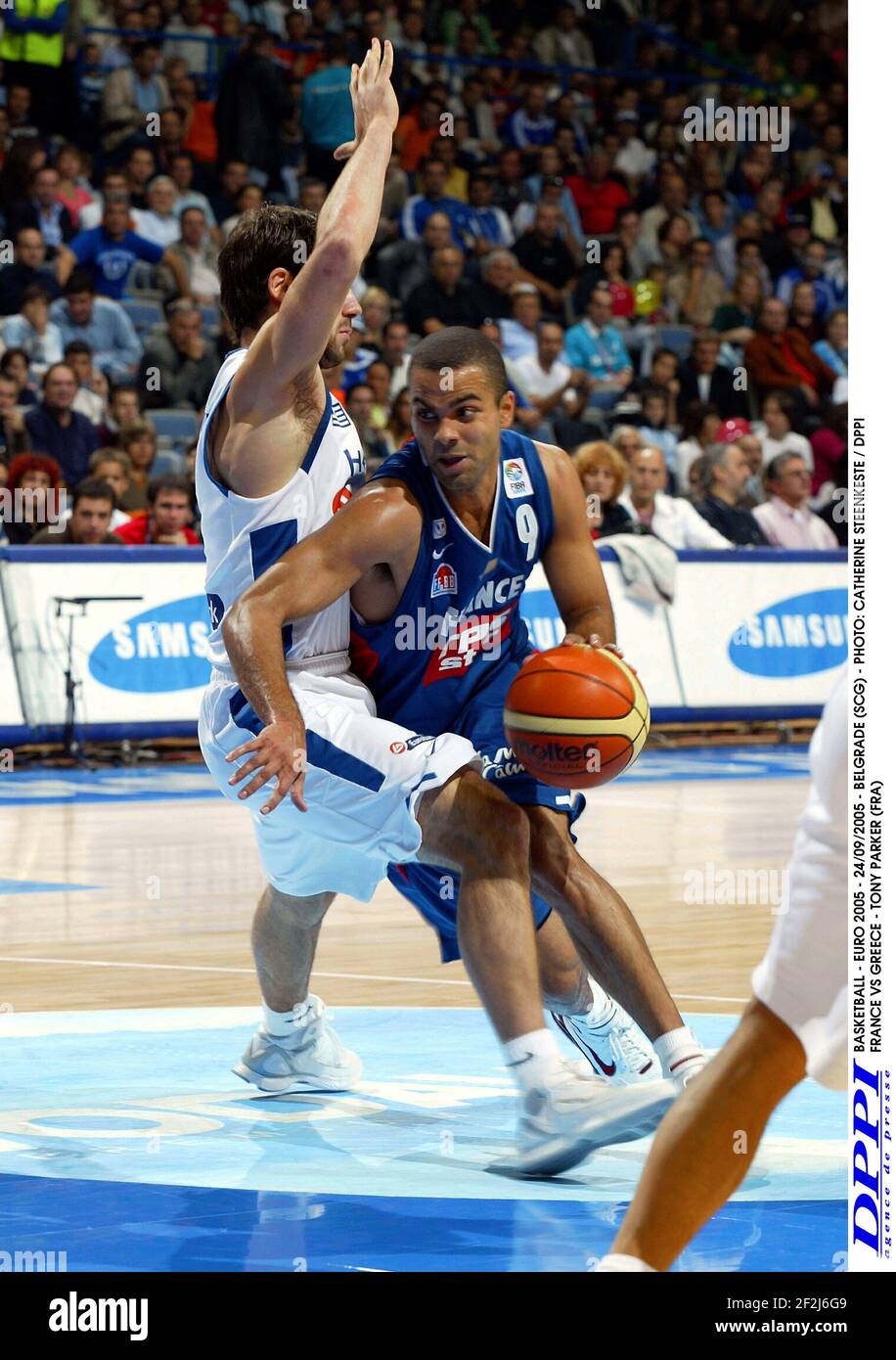 BASKETBALL - EURO 2005 - 24/09/2005 - BELGRADE (SCG) - PHOTO: CATHERINE ...