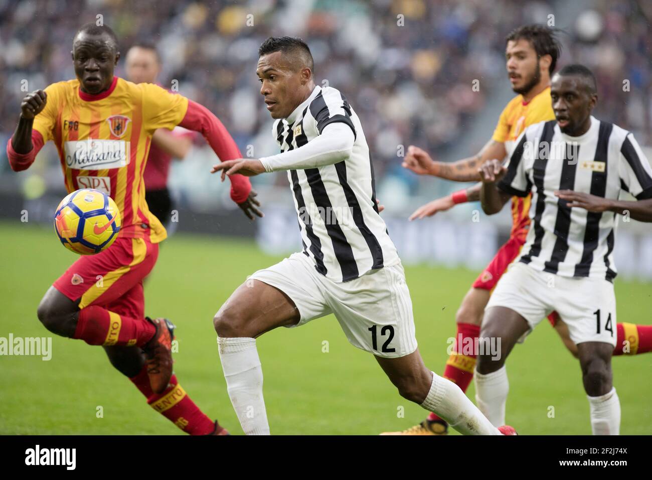 Alex Sandro of Juventus during the Italian championship Serie A ...
