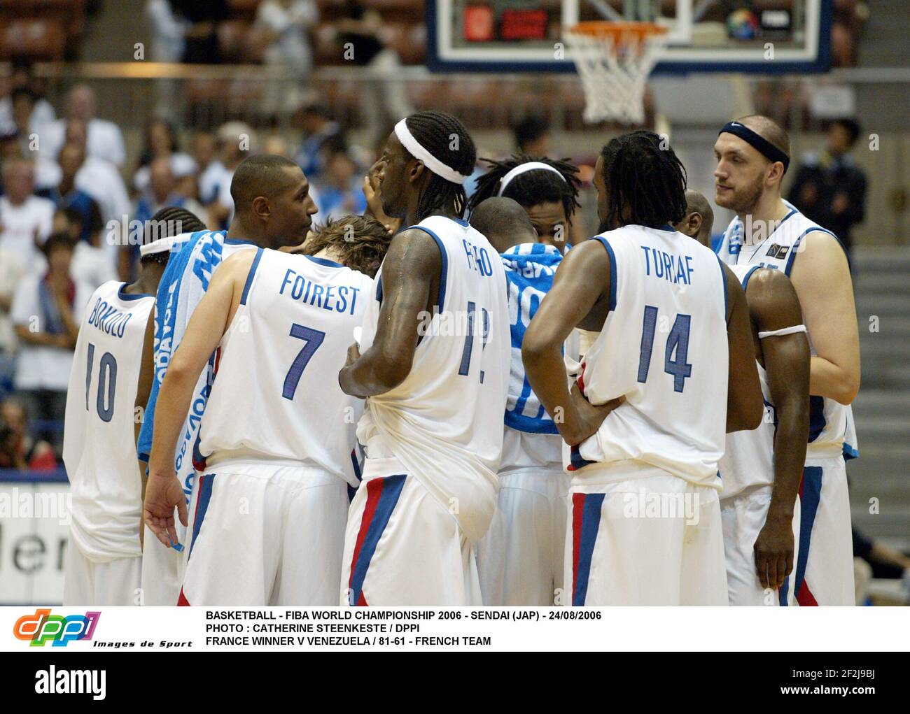 BASKETBALL - FIBA WORLD CHAMPIONSHIP 2006 - SENDAI (JAP) - 24/08/2006 ...
