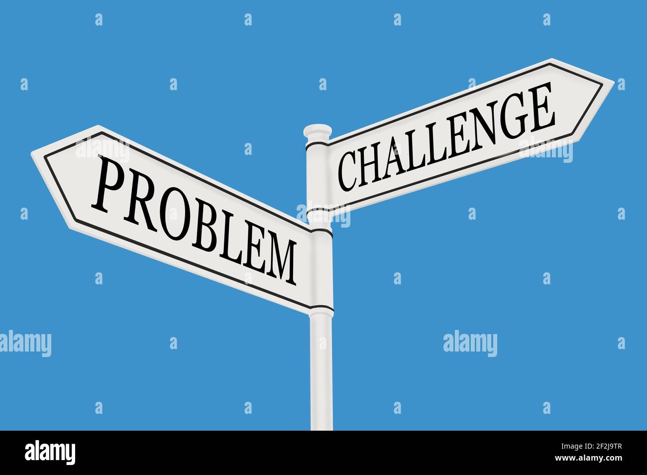 Problem and Challenge , Life change conceptual image , decision change ...