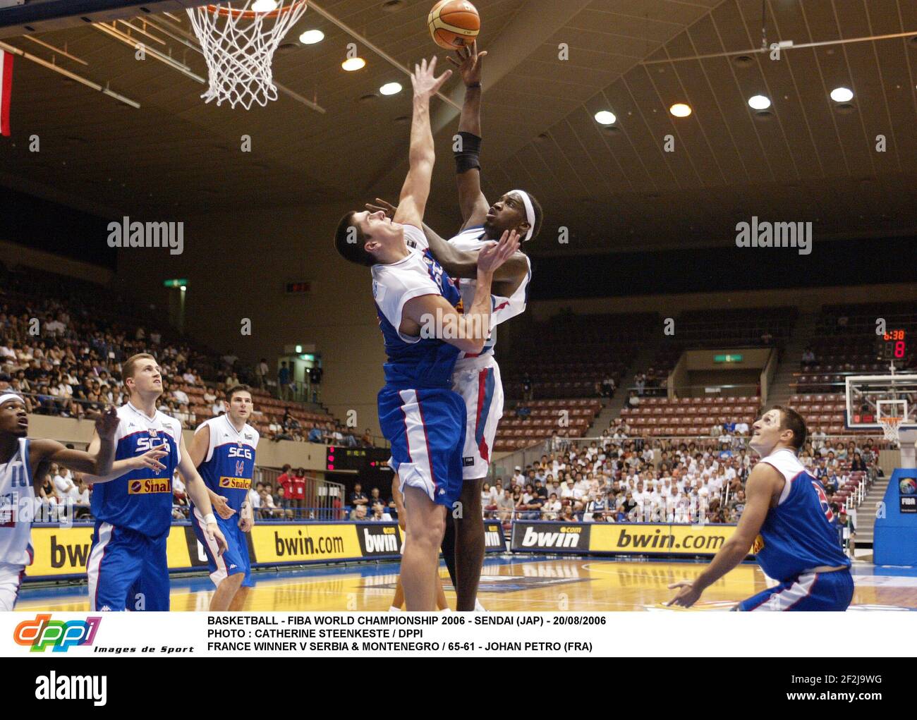 BASKETBALL - FIBA WORLD CHAMPIONSHIP 2006 - SENDAI (JAP) - 20/08/2006 ...