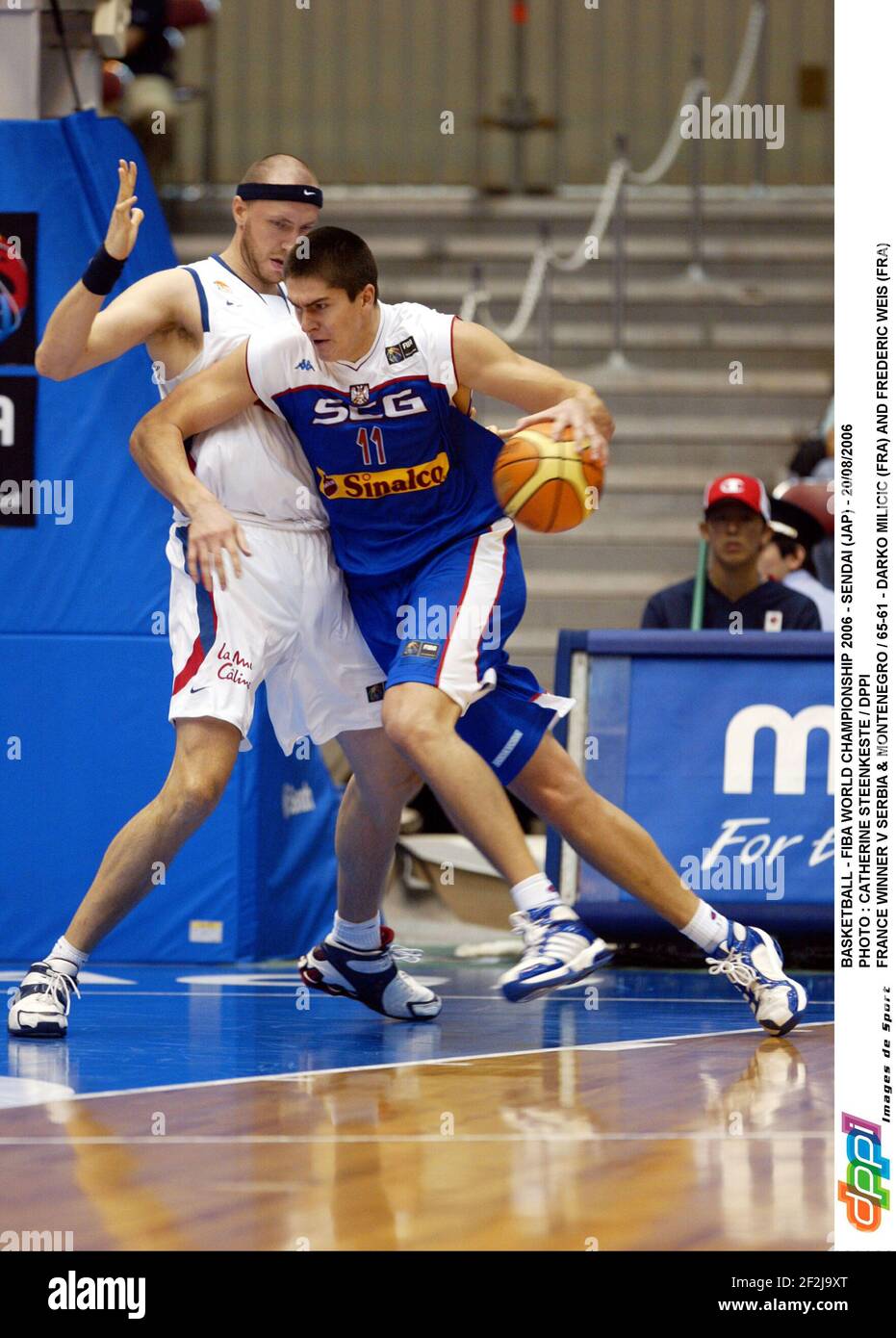 BASKETBALL - FIBA WORLD CHAMPIONSHIP 2006 - SENDAI (JAP) - 20/08/2006 ...