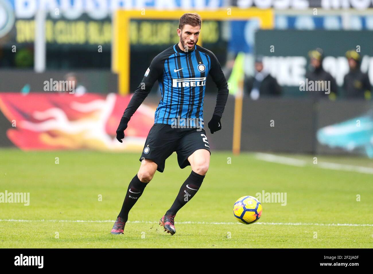 Davide Santon of Internazionale during the Italian championship Serie A ...