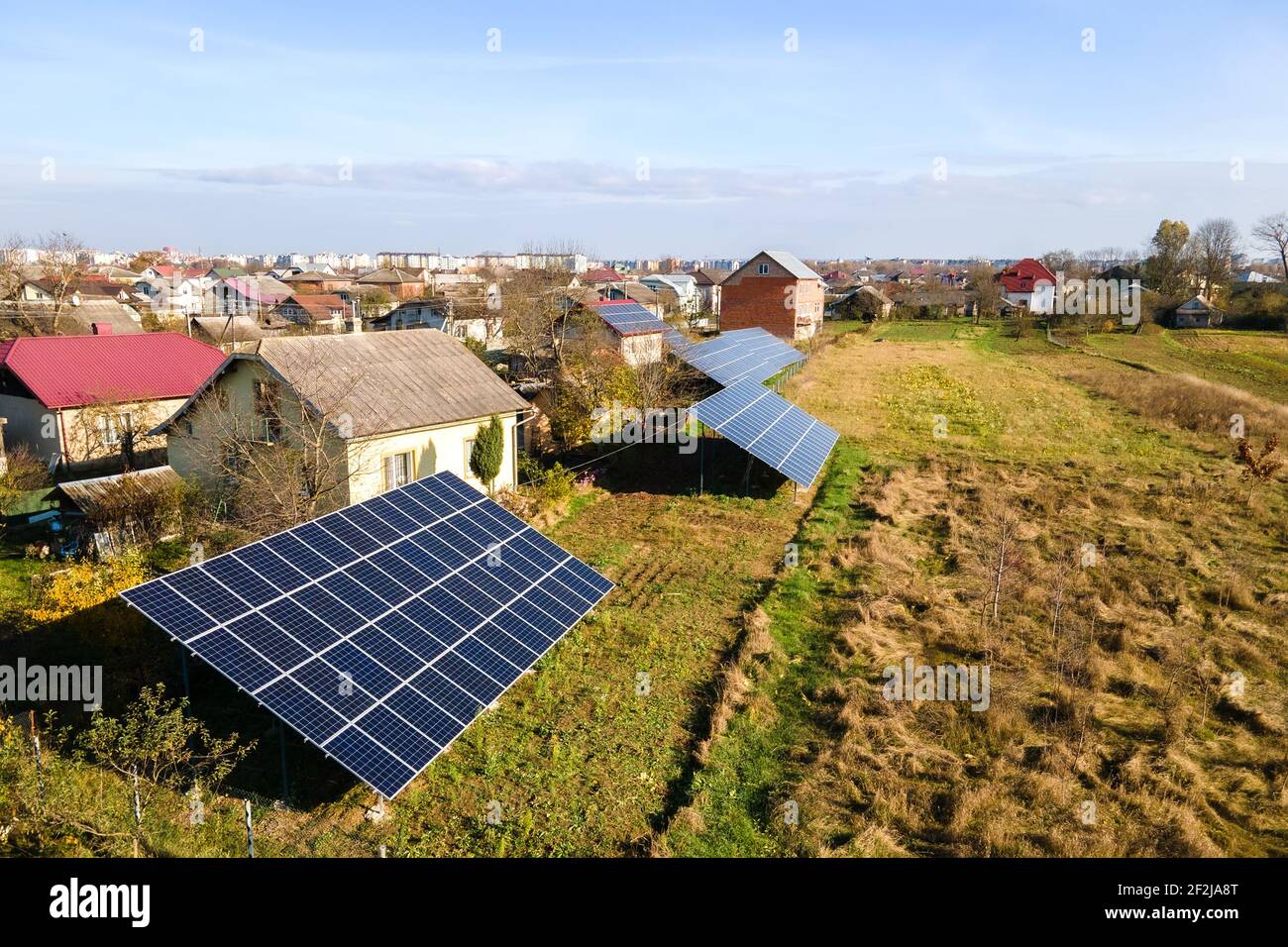 Ground located solar photovoltaic panels for producing clean ...
