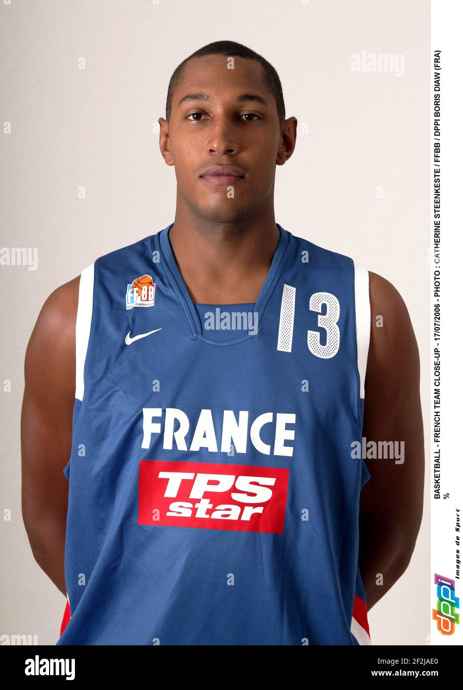 BASKETBALL - FRENCH TEAM CLOSE-UP - 17/07/2006 - PHOTO : CATHERINE ...