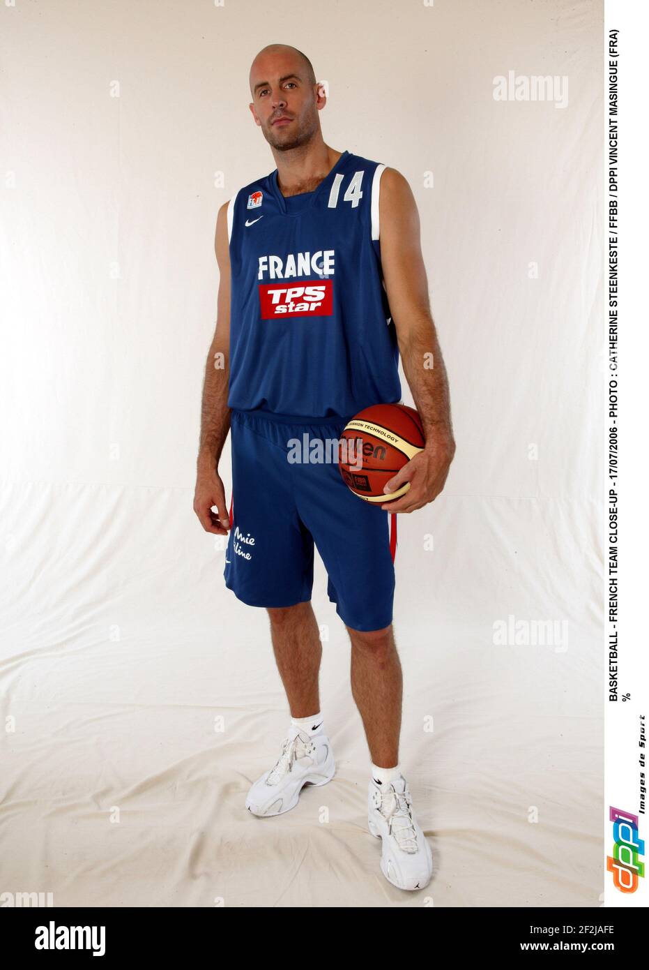 BASKETBALL - FRENCH TEAM CLOSE-UP - 17/07/2006 - PHOTO : CATHERINE STEENKESTE / FFBB / DPPI ...