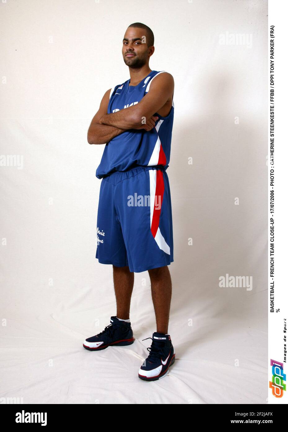 BASKETBALL - FRENCH TEAM CLOSE-UP - 17/07/2006 - PHOTO : CATHERINE STEENKESTE / FFBB / DPPI TONY ...
