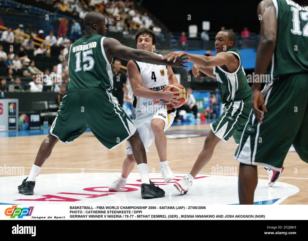 BASKETBALL - FIBA WORLD CHAMPIONSHIP 2006 - SAITAMA (JAP) - 27/08/2006 ...