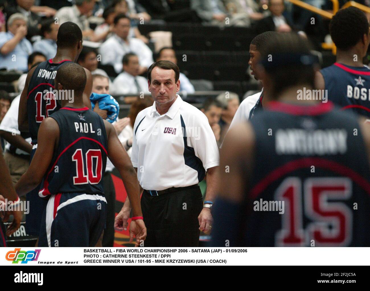 BASKETBALL - FIBA WORLD CHAMPIONSHIP 2006 - SAITAMA (JAP) - 01/09/2006 ...