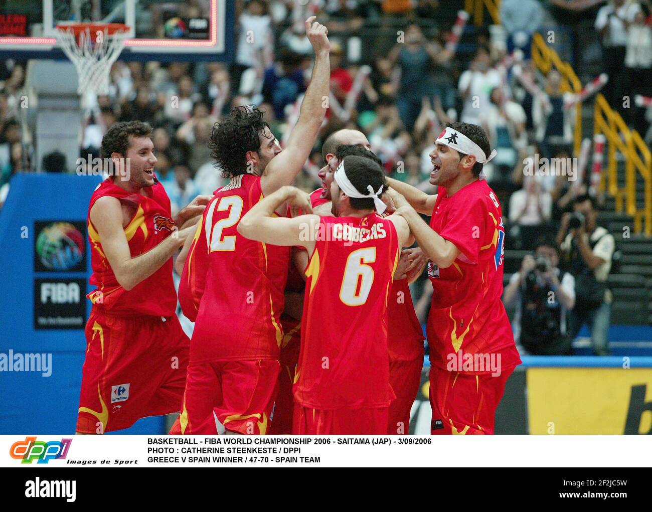 BASKETBALL - FIBA WORLD CHAMPIONSHIP 2006 - SAITAMA (JAP) - 3/09/2006 ...