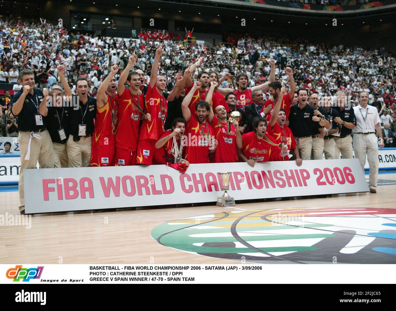 BASKETBALL - FIBA WORLD CHAMPIONSHIP 2006 - SAITAMA (JAP) - 3/09/2006 ...