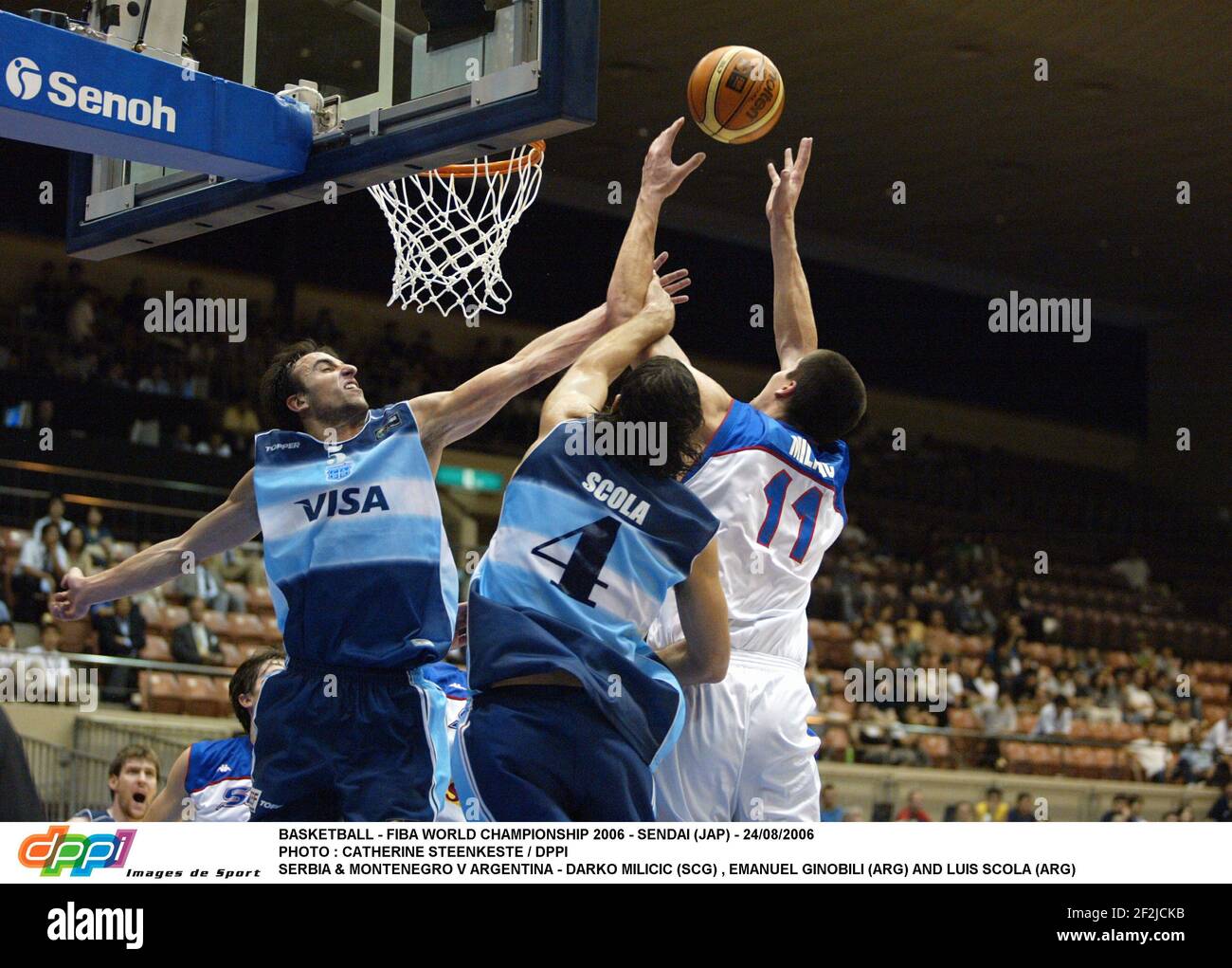 BASKETBALL - FIBA WORLD CHAMPIONSHIP 2006 - SENDAI (JAP) - 24/08/2006 ...