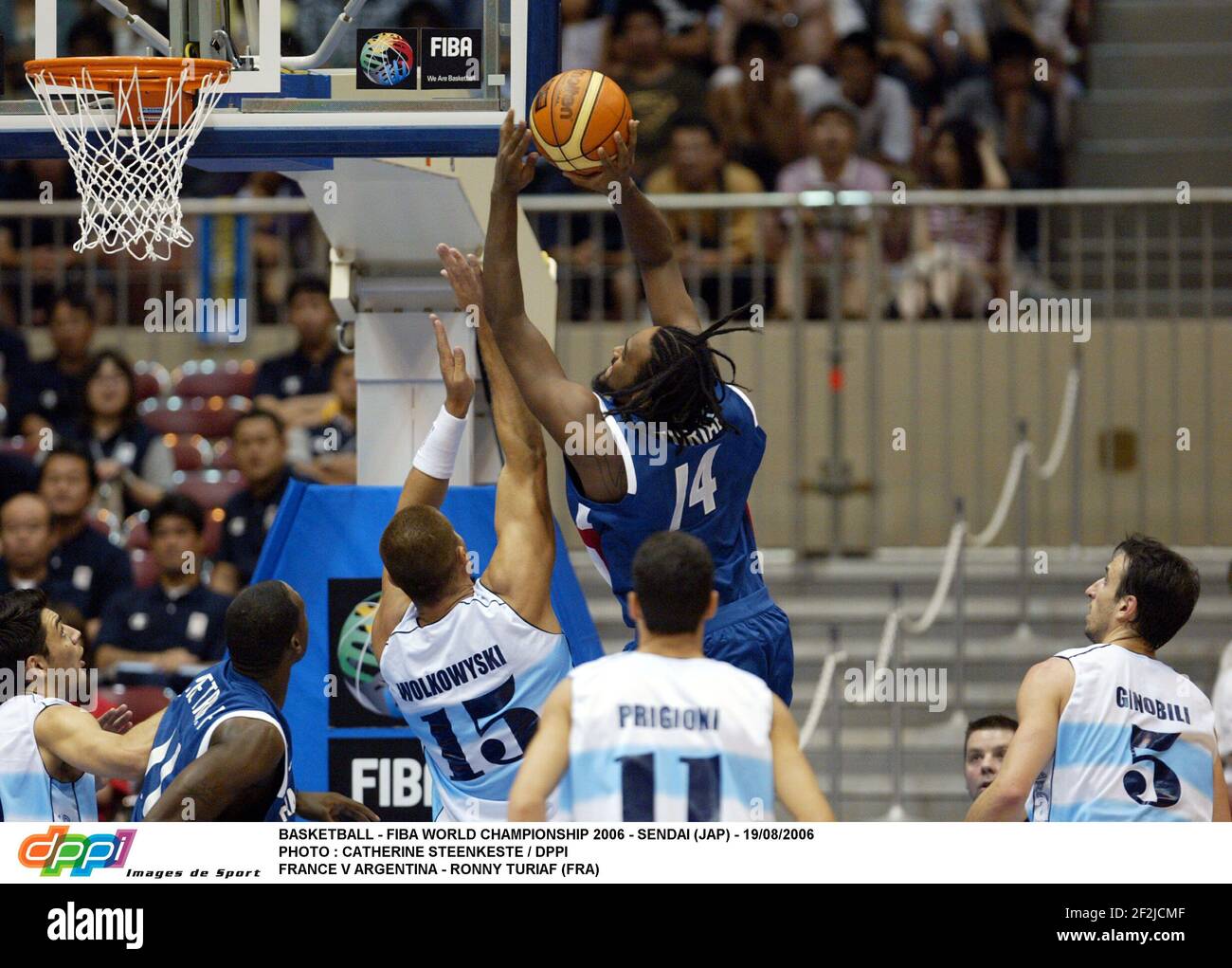 BASKETBALL - FIBA WORLD CHAMPIONSHIP 2006 - SENDAI (JAP) - 19/08/2006 ...